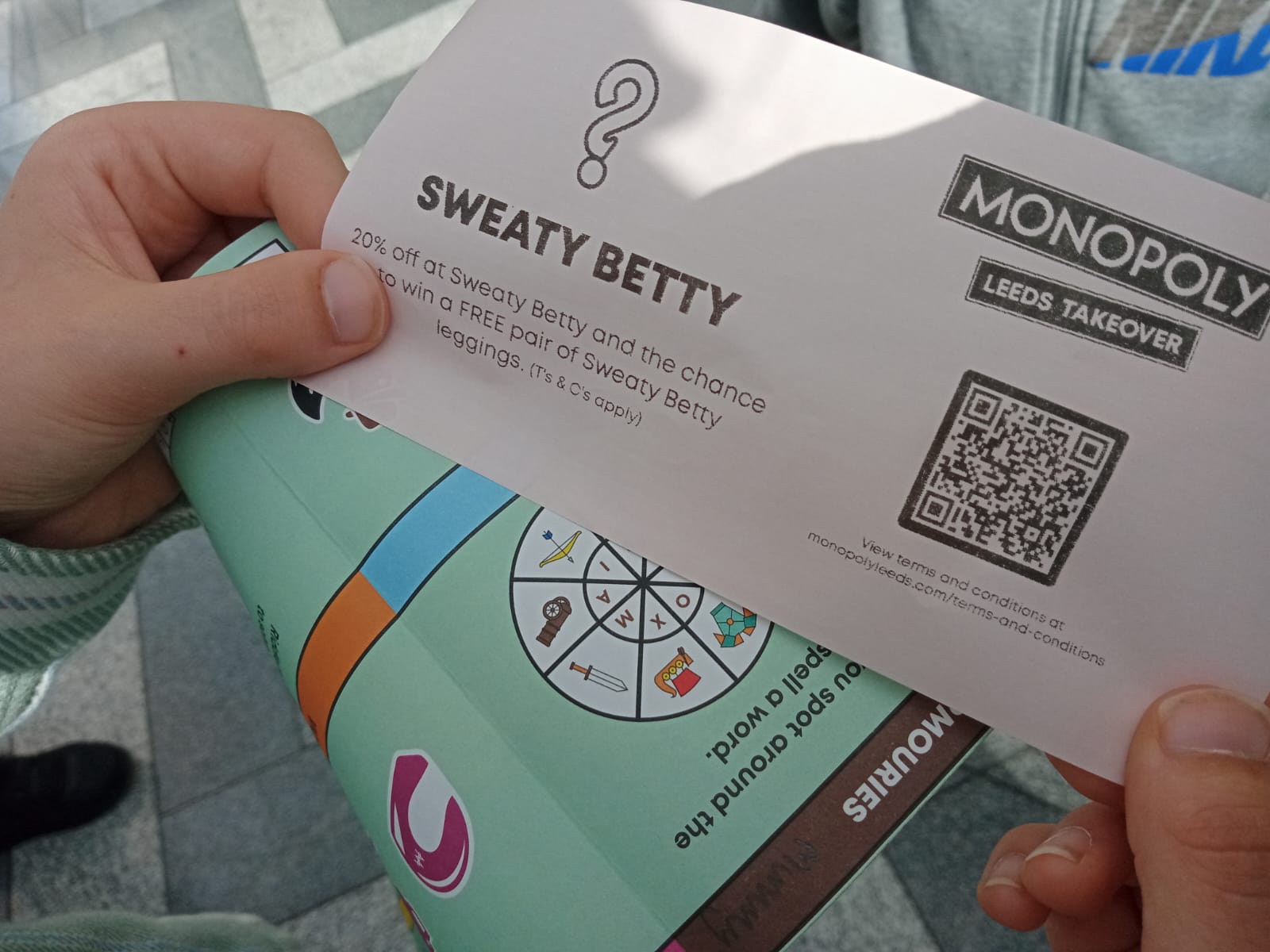 Leeds Monopoly Takeover - POP UP POP IN